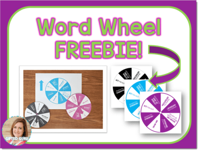 The Word Wheel Vocabulary Game - Vocabulary Luau
