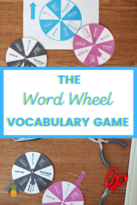 The Word Wheel Vocabulary Game - Vocabulary Luau