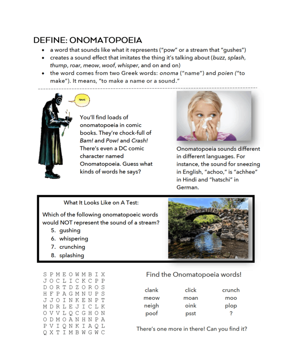 Concept Capsules - Vocabulary Luau