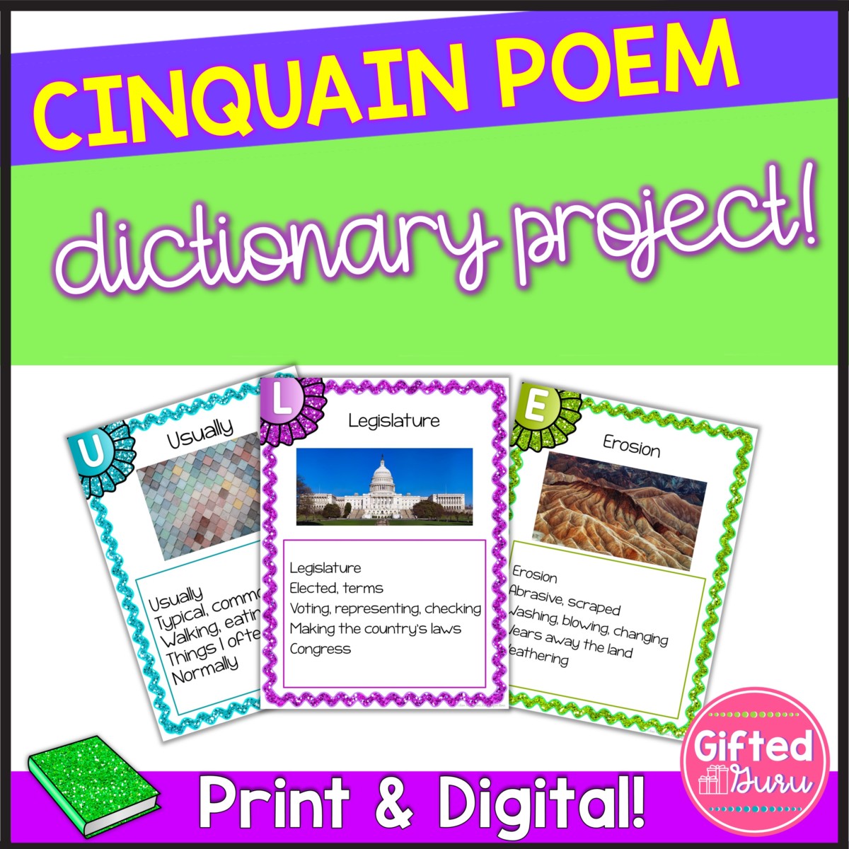 Using Cinquain Poems to Teach Vocabulary - Vocabulary Luau